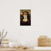 Grumpy Cat Mona Lisa Poster | Zazzle