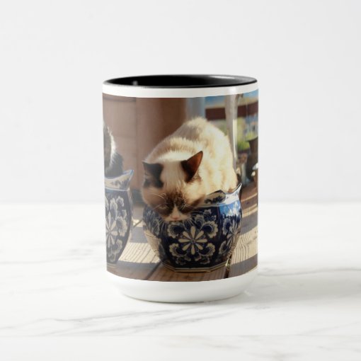 Grumpy Cat ™ Potted Grumps Mug | Zazzle