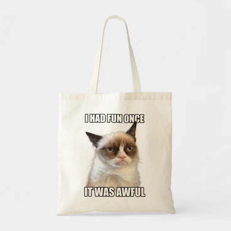 Grumpy Cat Tote | Zazzle