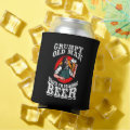 Grumpy Old Man Unless Im Drinking Beer Can Cooler | Zazzle