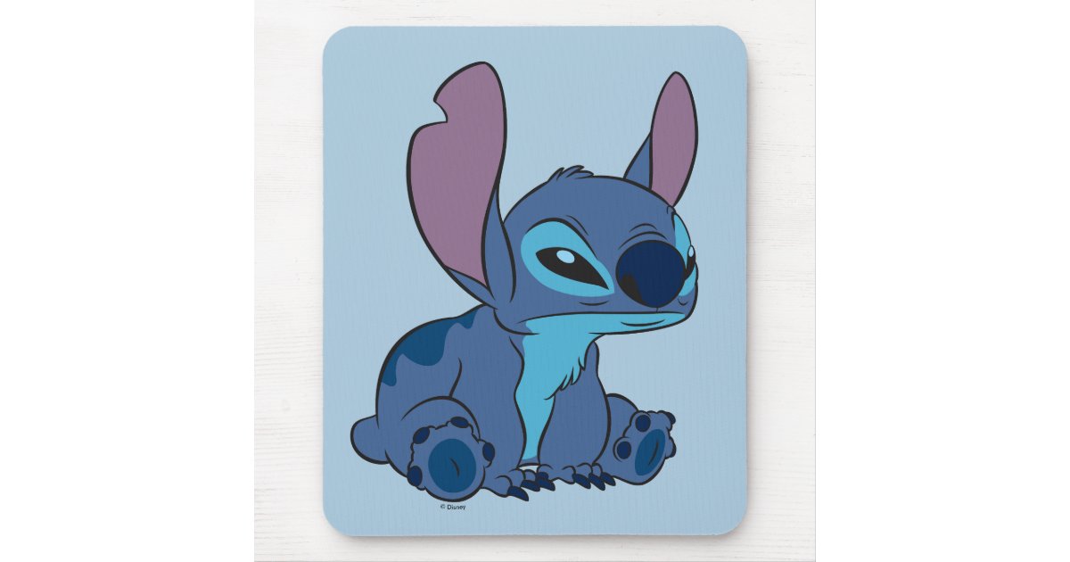 Grumpy Stitch Mouse Pad | Zazzle