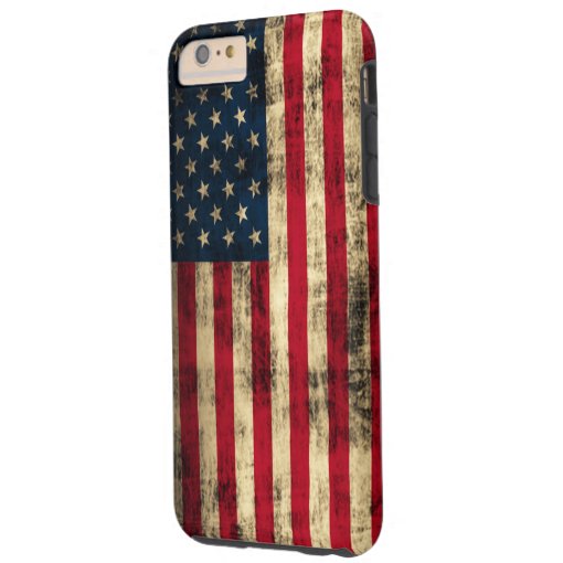 Grunge American Flag Case-Mate iPhone Case | Zazzle