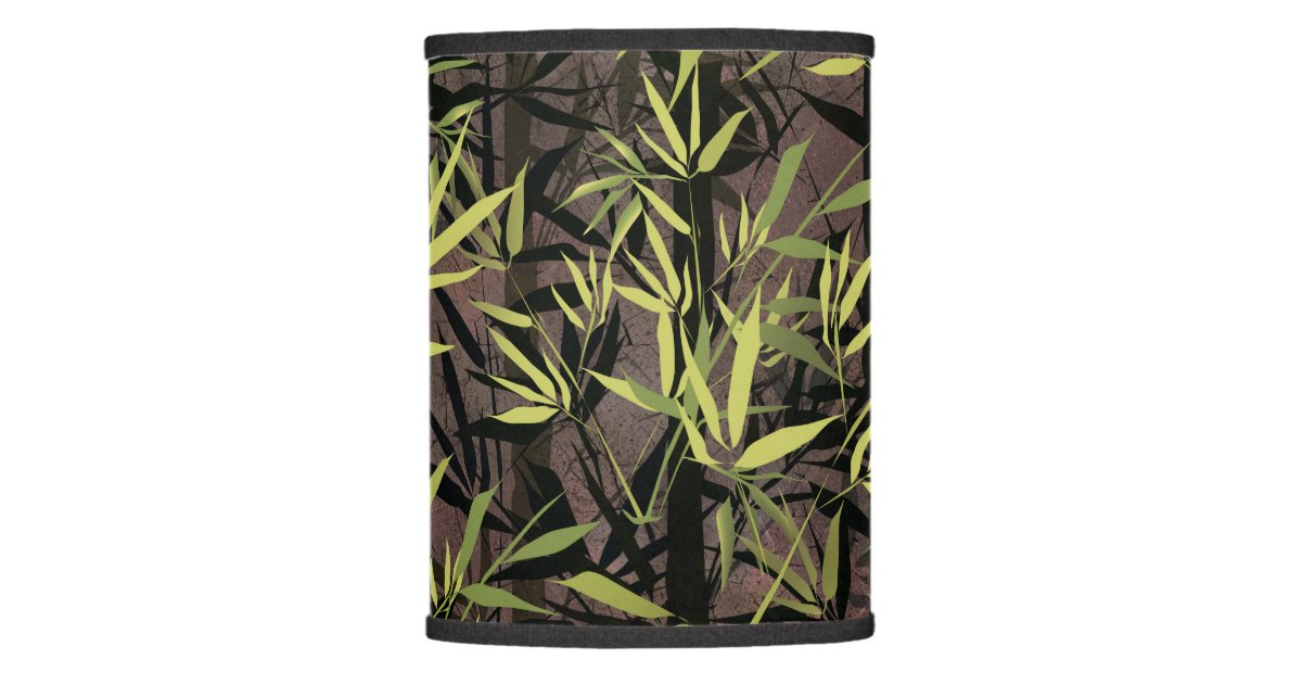 Grunge bamboo forest. lamp shade | Zazzle
