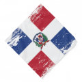 Grunge Dominican Republic Flag Bandana | Zazzle