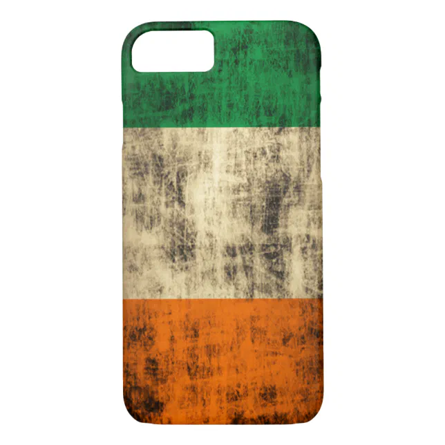 Grunge Irish Flag Case-Mate iPhone Case | Zazzle