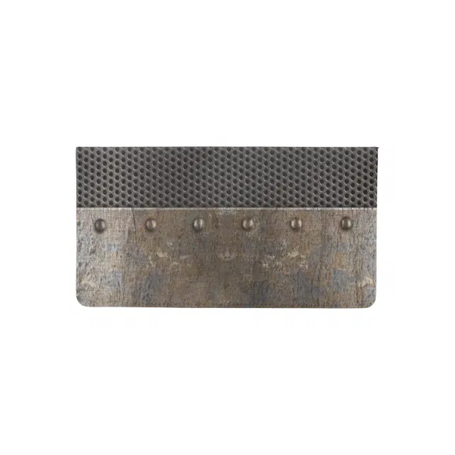 Grunge metal background checkbook cover | Zazzle