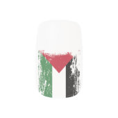 Grunge Palestine Flag Minx Nail Art | Zazzle