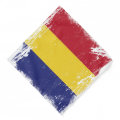 Grunge Romania Flag Bandana | Zazzle