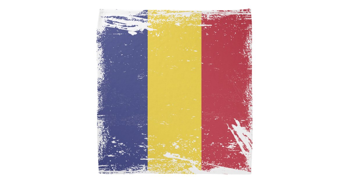 Grunge Romania Flag Bandana | Zazzle.com
