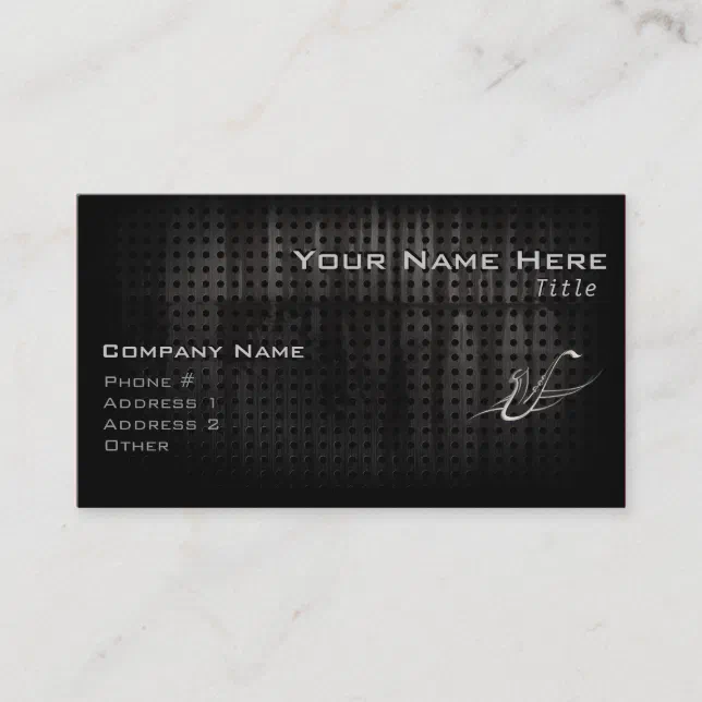 Grunge Saxophone Business Card | Zazzle