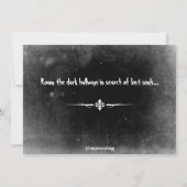 Grunge Skull Invitation | Zazzle