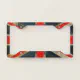 Grunged British Union Jack License Plate Frame | Zazzle