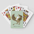 Gryphon Fantasy Griffin Mythology Poker Cards | Zazzle