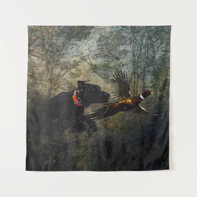 GSP , Hunting pheasant Tapestry | Zazzle