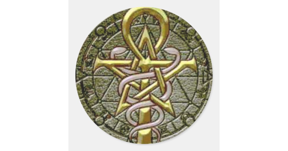 GSW Round Logo Stickers | Zazzle