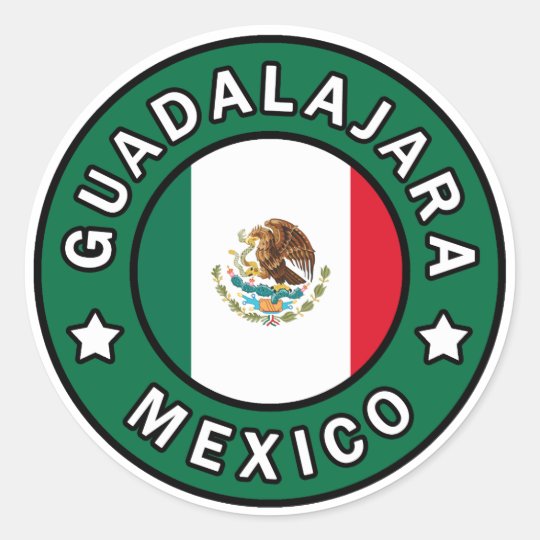 Guadalajara Mexico Classic Round Sticker | Zazzle.com