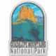 Guadalupe Mountains National Park Retro Sticker | Zazzle