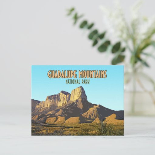 Guadalupe Mountains National Park Texas Postcard | Zazzle