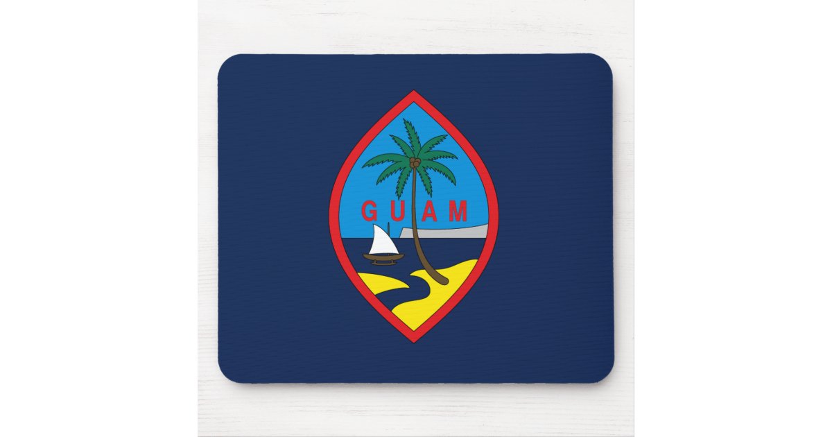 Guam Flag Mouse Pad | Zazzle
