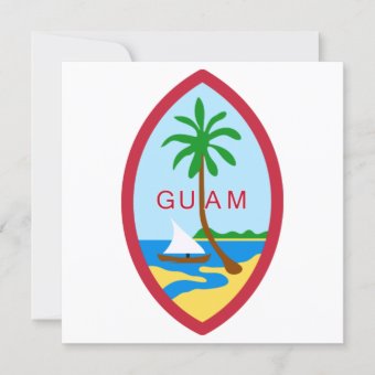 Guam Seal Invitation | Zazzle
