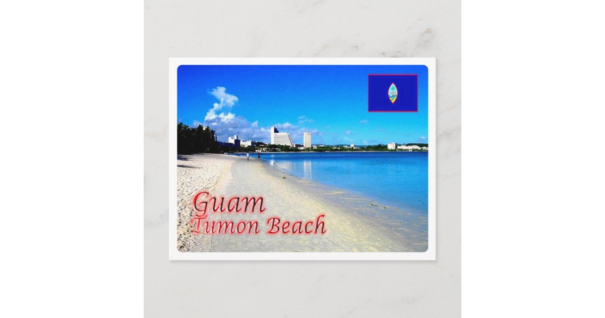 Guam - Tumon Beach - Postcard | Zazzle