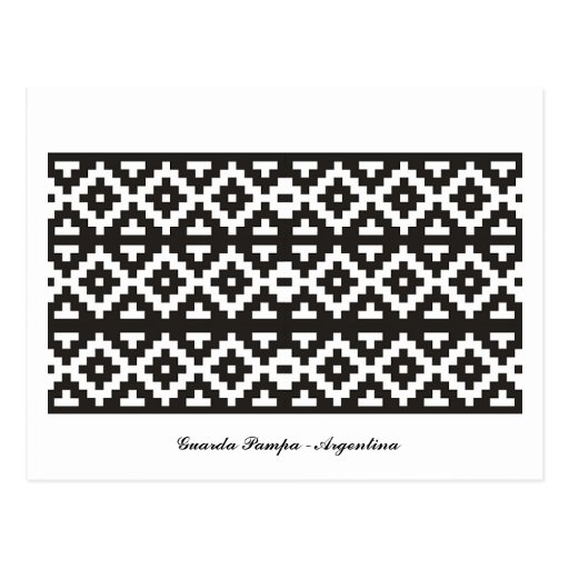 'Guarda Pampa - Argentina' by MuyFOLK Postcard | Zazzle
