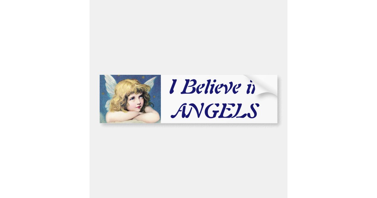 Guardian Angel Bumper Sticker | Zazzle