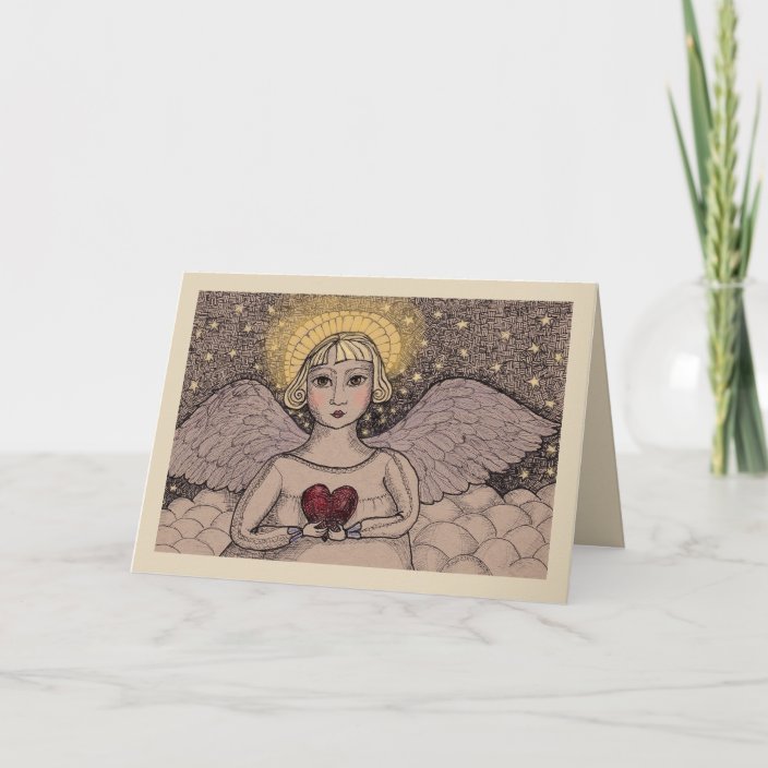 Guardian Angel Card | Zazzle.com