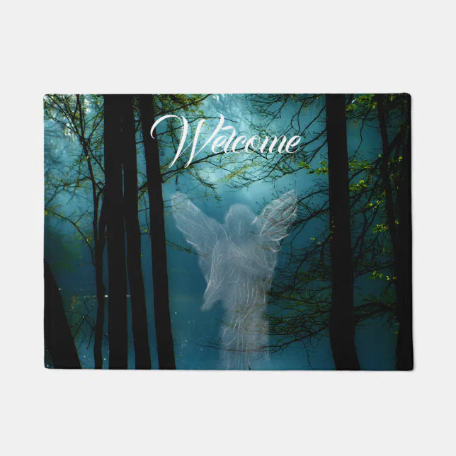 Guardian Angel Doormat | Zazzle