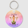 Guardian Angel Inspirational Personalized Keychain | Zazzle