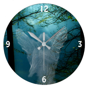 Angel Wall Clocks | Zazzle