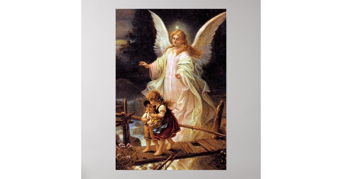 Guardian Angel Poster | Zazzle