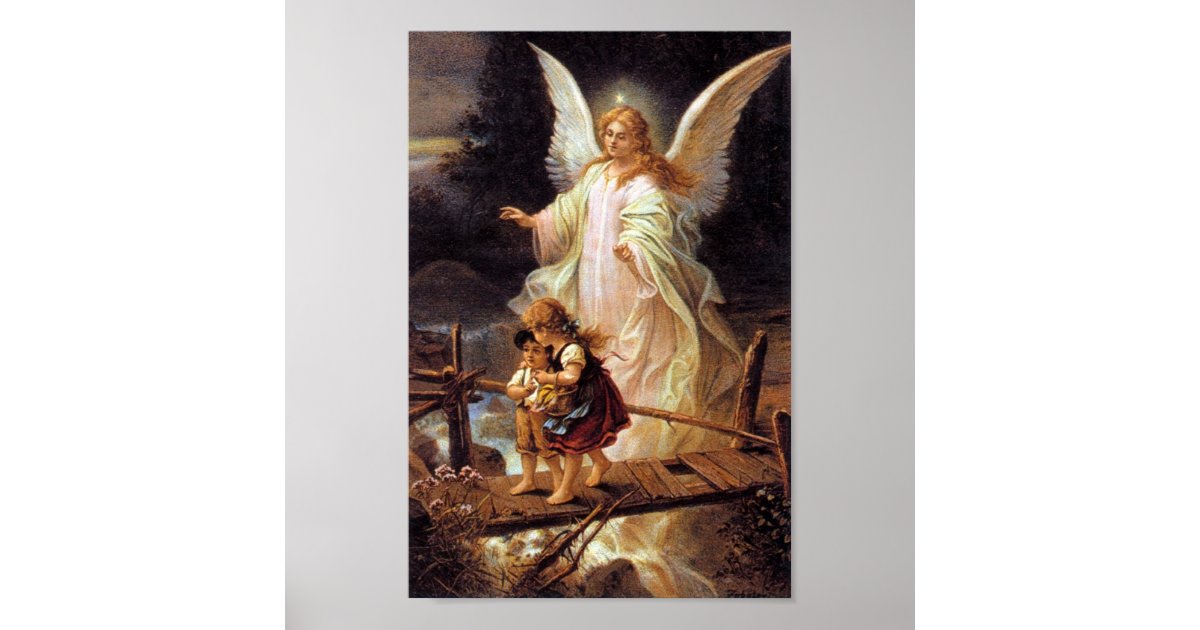 Guardian Angel Poster | Zazzle