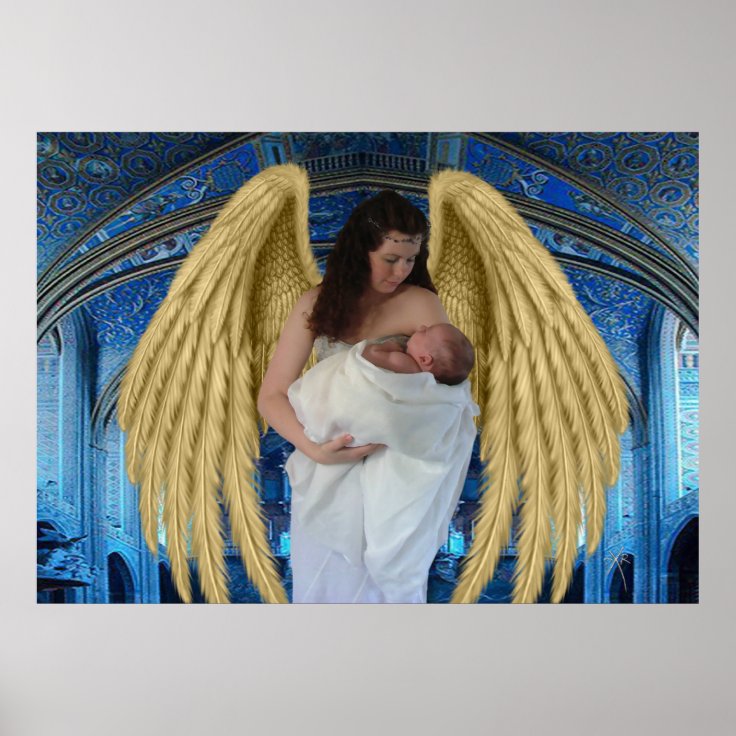 Guardian Angel Poster | Zazzle