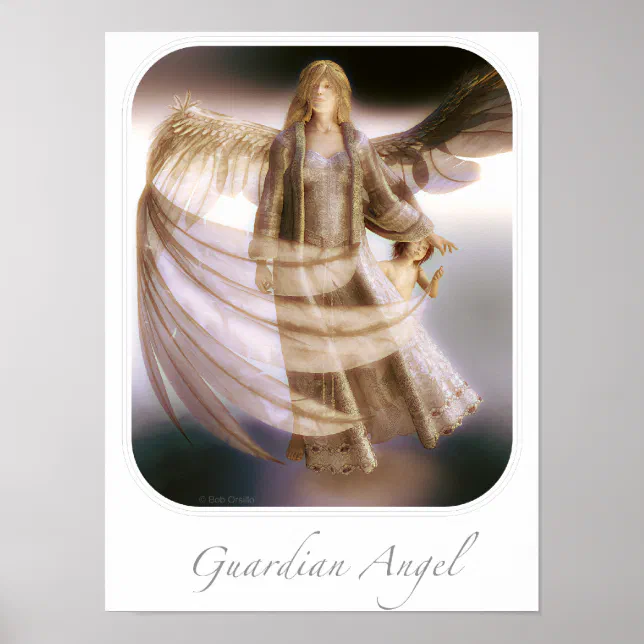 Guardian Angel Poster | Zazzle