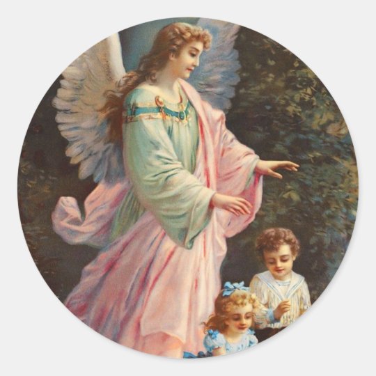 Guardian angel stickers | Zazzle.com