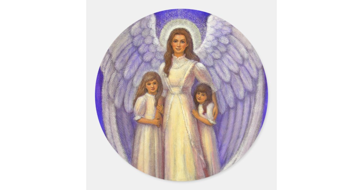 Guardian Angel Stickers | Zazzle
