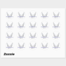 Guardian Angels Classic Round Sticker | Zazzle