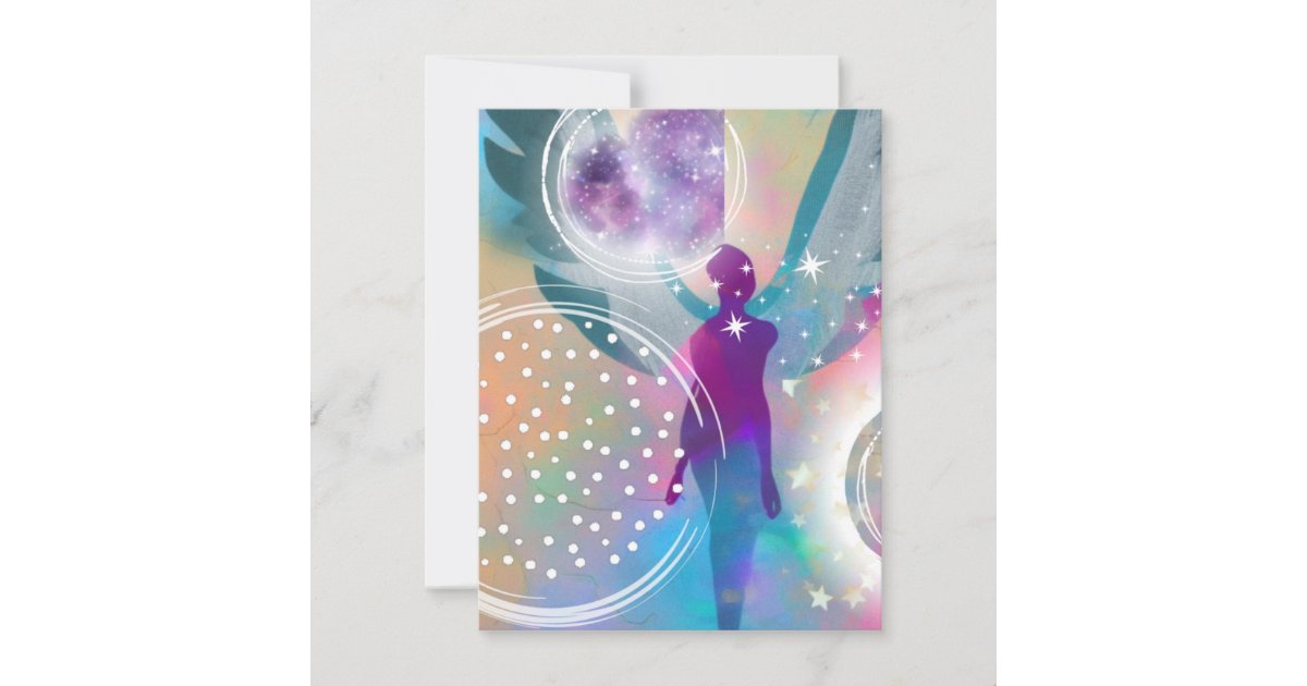 Guardian Angels Note Card | Zazzle