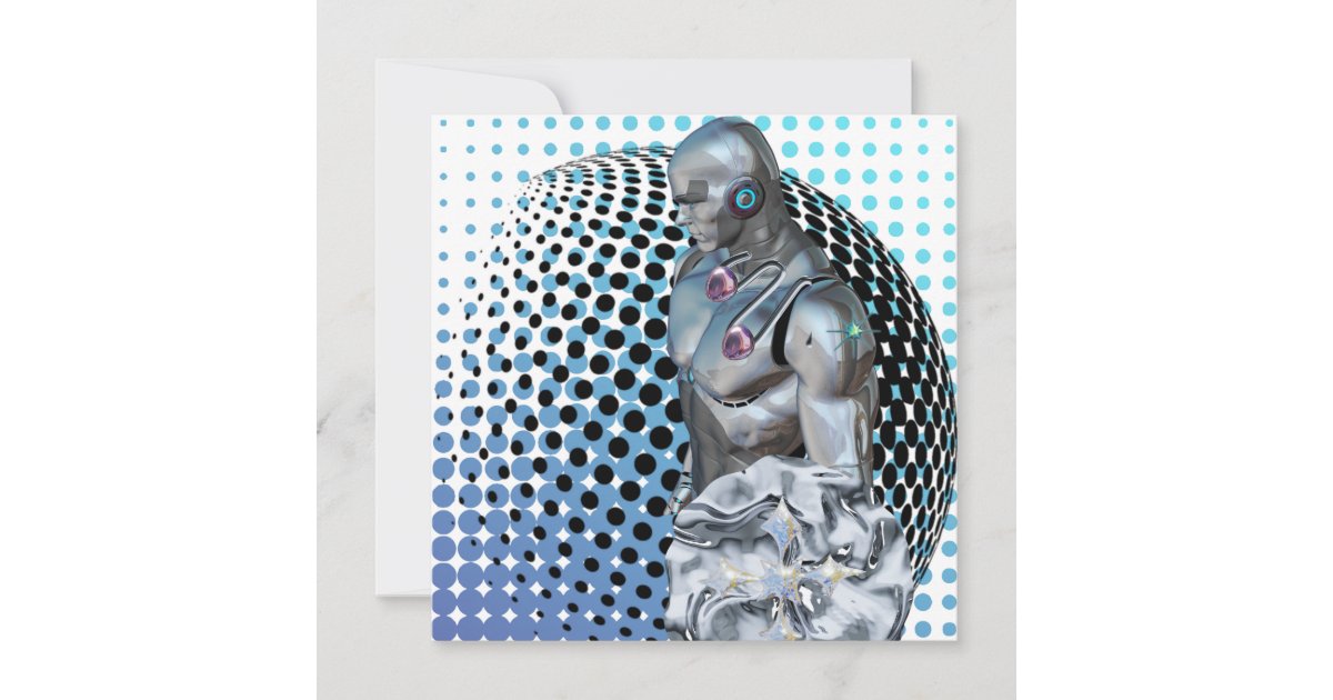 Guardian of the Digital Realm Invitation | Zazzle