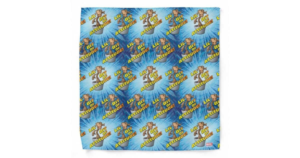 Guardians of the Galaxy | Baby Groot Attitude Bandana | Zazzle