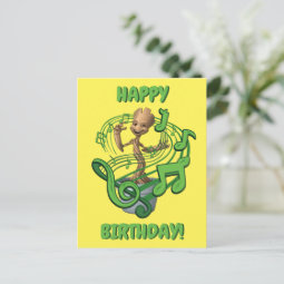 Guardians of the Galaxy | Baby Groot Music Notes | Zazzle