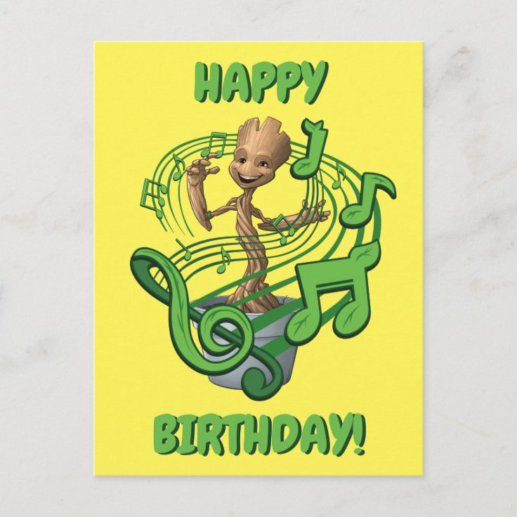 Guardians of the Galaxy | Baby Groot Music Notes | Zazzle