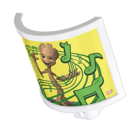 Guardians of the Galaxy | Baby Groot Music Notes Night Light | Zazzle