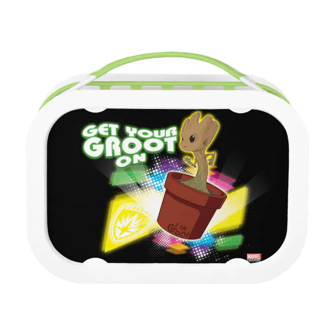 Guardians of the Galaxy | Get Your Groot On Lunch Box | Zazzle