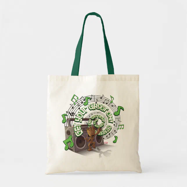 Guardians of the Galaxy | Groot Boombox Tote Bag | Zazzle