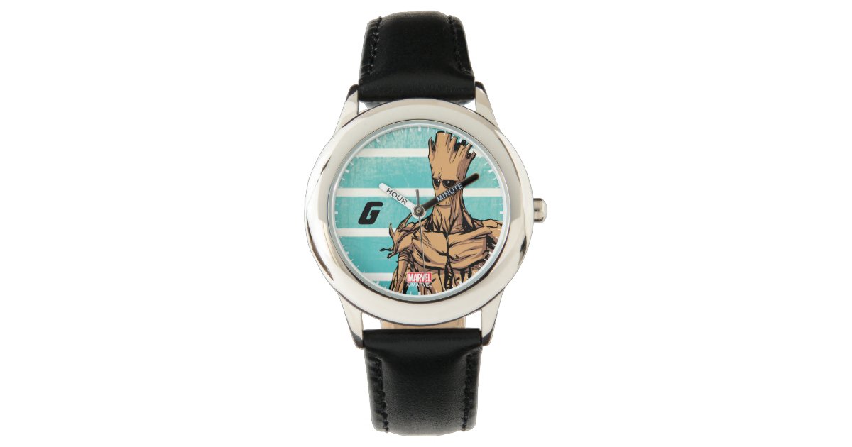 Guardians of the Galaxy | Groot Mugshot Watch | Zazzle