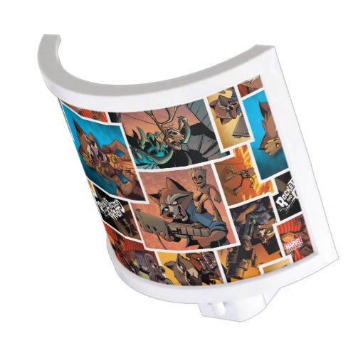 Guardians of the Galaxy | Rocket & Groot Collage Night Light | Zazzle