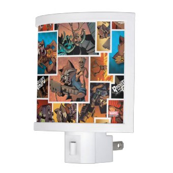 Guardians of the Galaxy | Rocket & Groot Collage Night Light | Zazzle