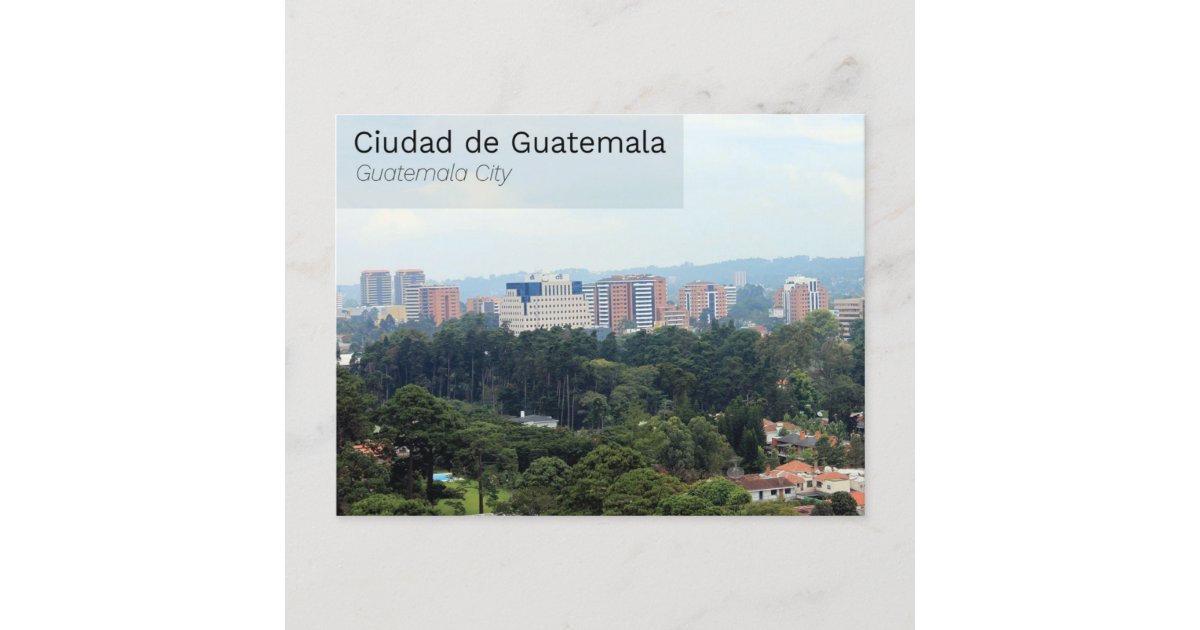 Guatemala City Postcard | Zazzle